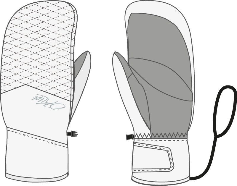 DEVINE-W Dámské lyžařské rukavice | FORSIZE.CZ
